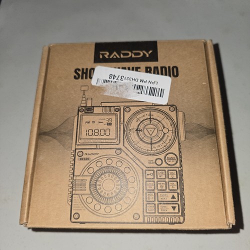 Raddy RF320 APP Control Shortwave Radio, AIR/FM/AM/VHF/SW/WB Receiver ...