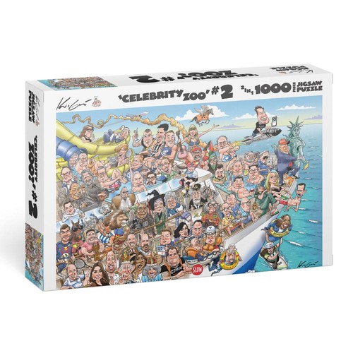 Celebrity Zoo #2 M.Knight Puzzle, 1000pc - Kick Ass Games | eBay Australia