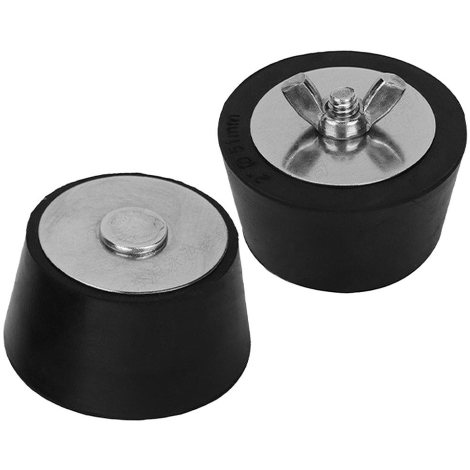 2 Piece Rubber And Stainless Steel Pool Drain Stoppers For Winter Use ...
