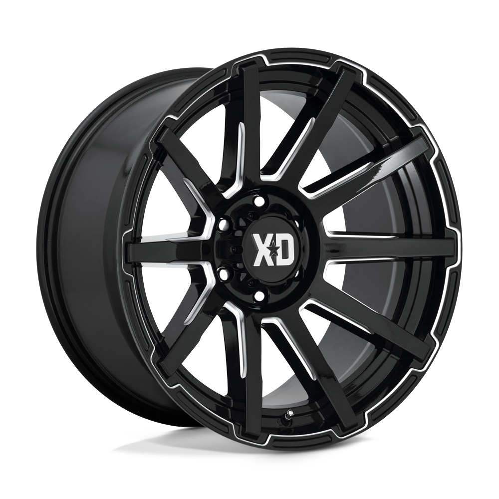18X9 XD XD847 OUTBREAK 8X6.5 0MM GLOSS BLACK MILLED (4) | eBay