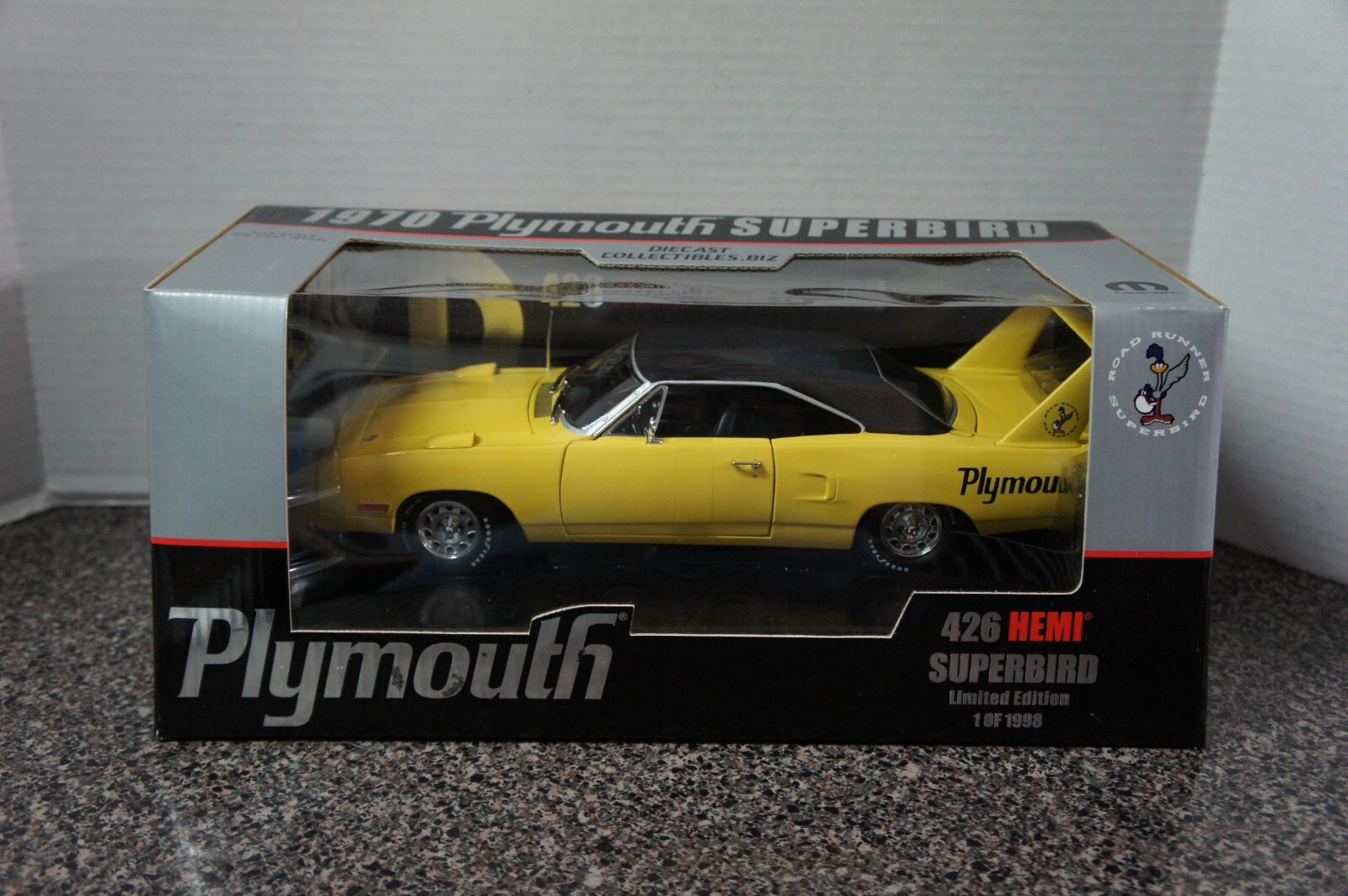 1:18 RC2 1970 Plymouth Superbird 426 Hemi Limited Edition “1 OF 1998 ...