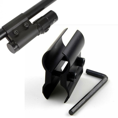 Shotgun Flashlight Mount Tactical Light Torch Hunting Camera Gun Barrel ...