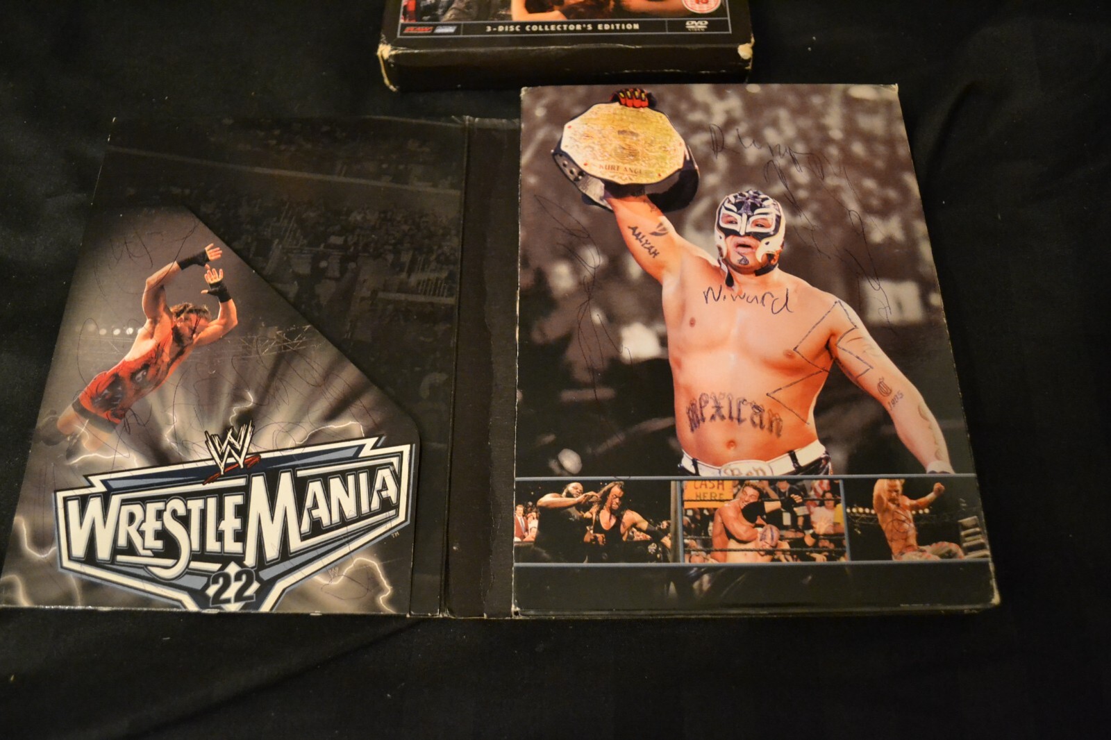 WWE - Wrestlemania 22 (DVD, 2006, 3-Disc Set) John Cena vs Triple H ...