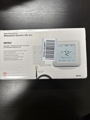 Mitsubishi MHK2 RedLINK Wireless Thermostat & Receiver Kit | eBay