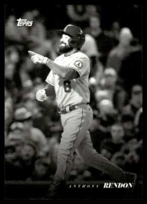 2022 Topps On Demand Black & White #81 Anthony Rendon Los Angeles ...