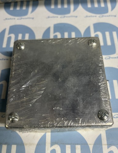NEW Galvanised Adaptable Steel Box Electrical Enclosure 4" x4" x2 ...
