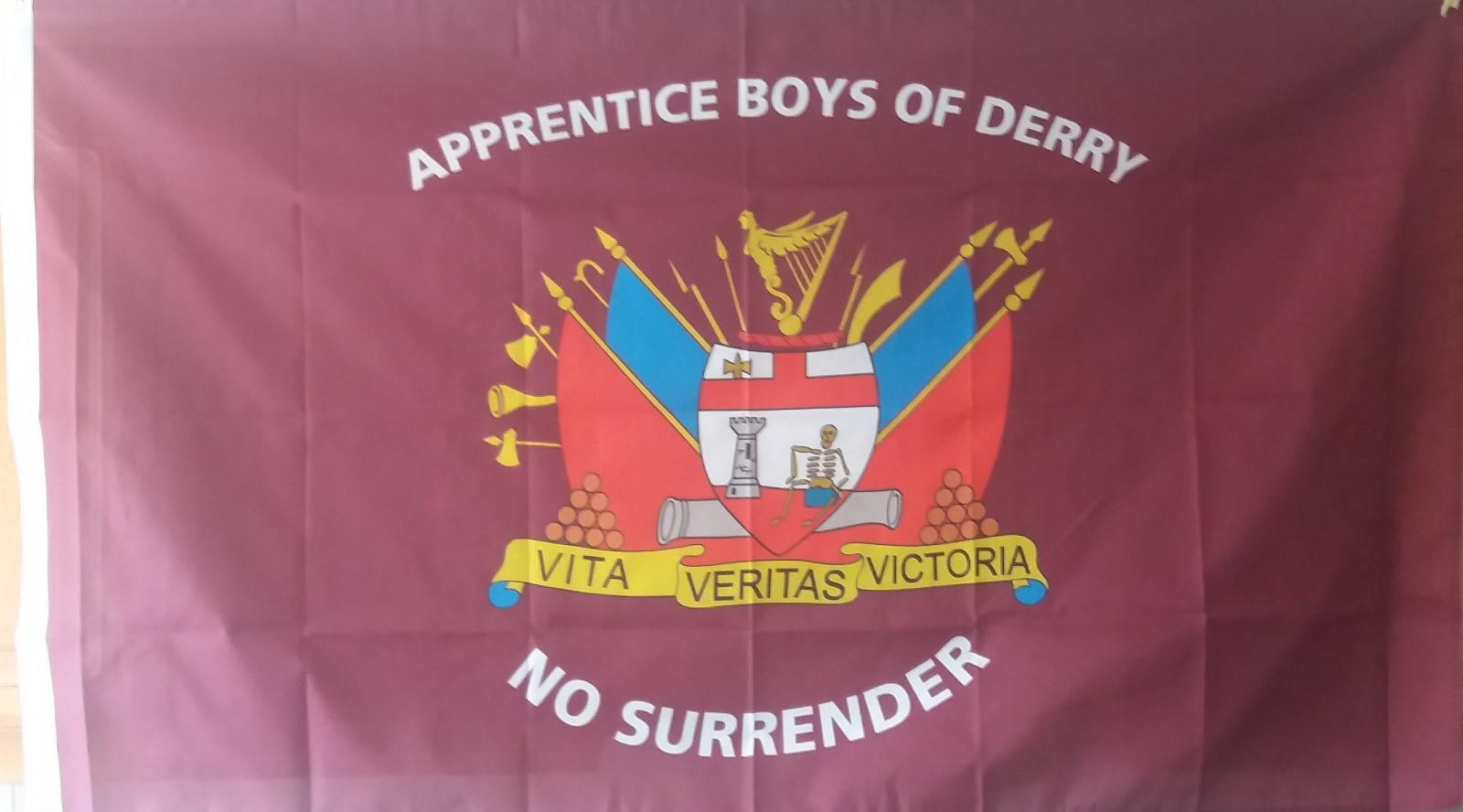 ABOD FLAG APPRENTICE BOYS OF DERRY LOYAL ORDERS LOYALIST THE 13 ...