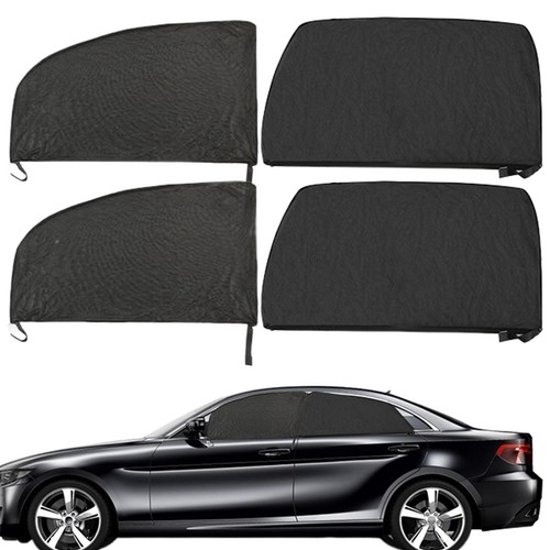 Car Window Screen Flexible Front Door Cover Rear Side UV Sunshine ...