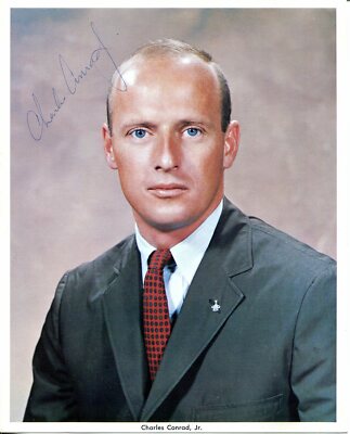 Charles Pete Conrad NASA Apollo 12 Gemini Astronaut Signed Autograph ...