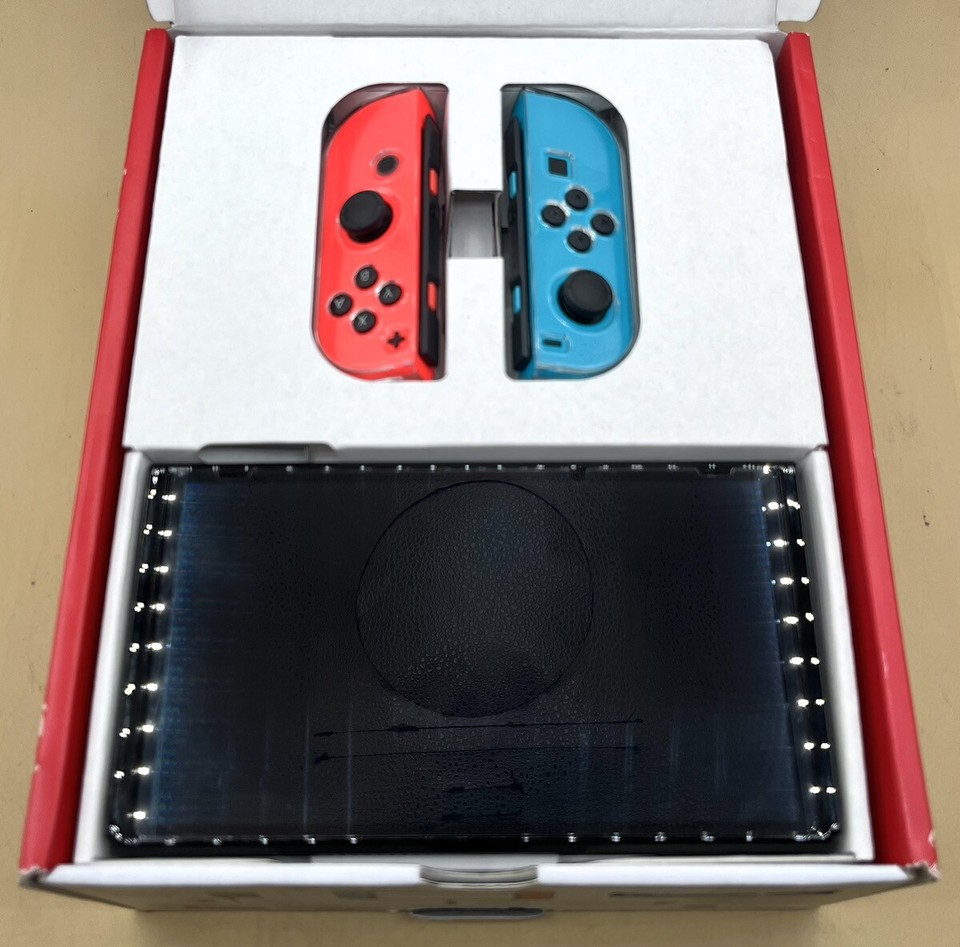 NINTENDO SWITCH (OLED) 64GB GAMING CONSOLE - RED/BLUE (MVP023840 ...