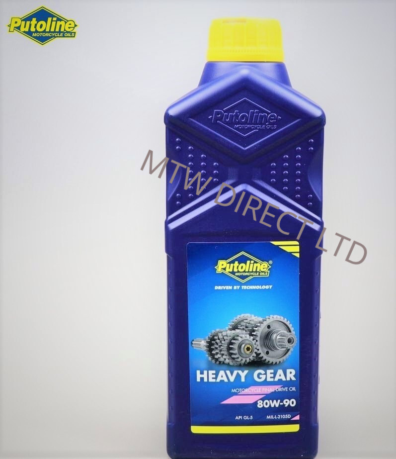 Putoline Heavy Gear 80W-90 Motorcycle Motor Bike Transmission Oil - 1 ...