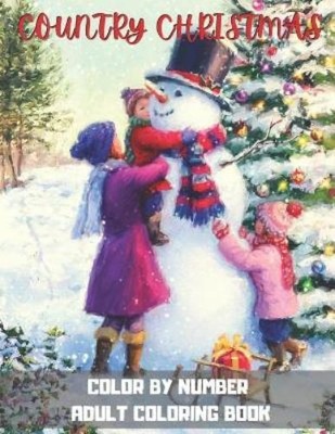 Gus Fring Country Christmas Color By Number Adult Coloring Book (Poche ...