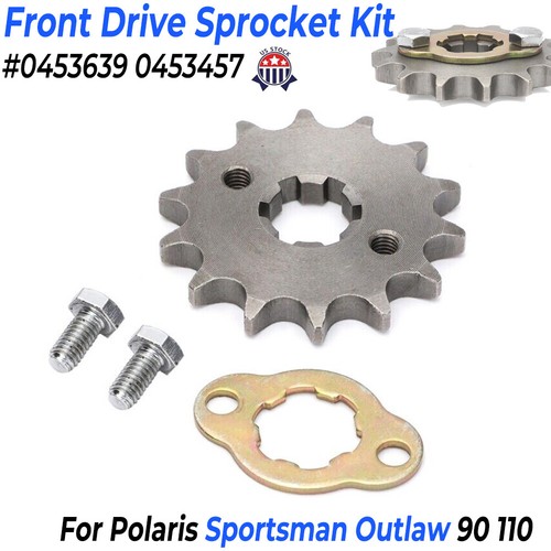 Front Drive Sprocket 0453457 For Polaris Sportsman 90 110 Outlaw 90 110 ...