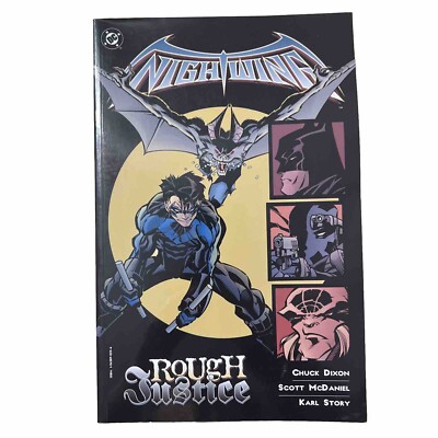DC Comics Nightwing: Rough Justice 1st Print Trade Paperback 1999 TPB ...