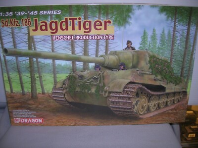 DRAGON 6285 " GERMAN JADGTIGER SD KFZ. 186 " 1/35 KIT ,LOT #7805 | eBay