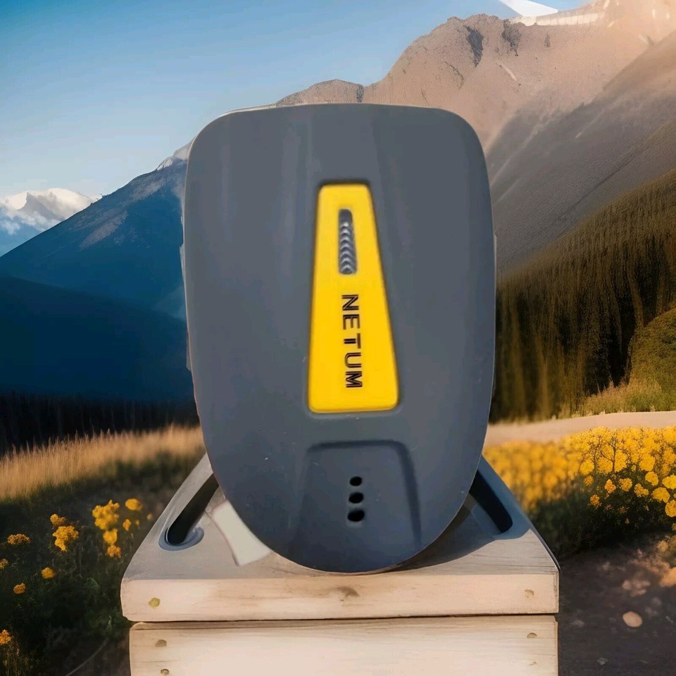 Netum NT-1202W Yellow Black Upgraded QR Industrial Bluetooth Barcode ...