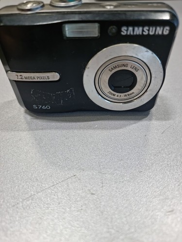 Appareil photo numérique Samsung Digimax S760 7,2 mégapixels noir d ...