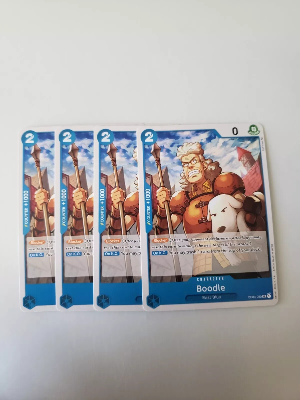 Boodle OP03-050 Current Market Value | Pillars Of Strength