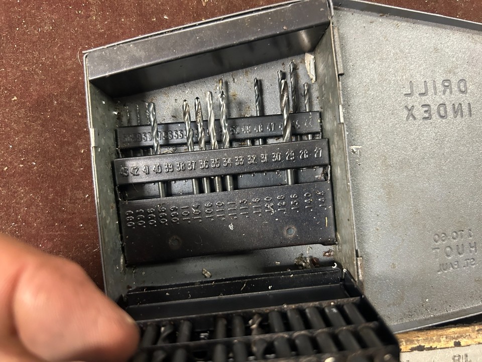 MACHINIST TOOL LATHE MILL Machinist Drill Index with Drills | eBay