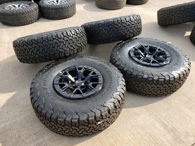 17" Ford F-150 Raptor R OEM BEADLOCK 10460 rims wheels 37" tires 2023 ...