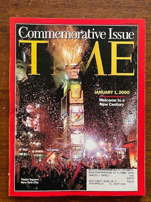 Time Magazine 1 Jan 2000 Commemorative Issue NEW CENTURY NYC Times ...