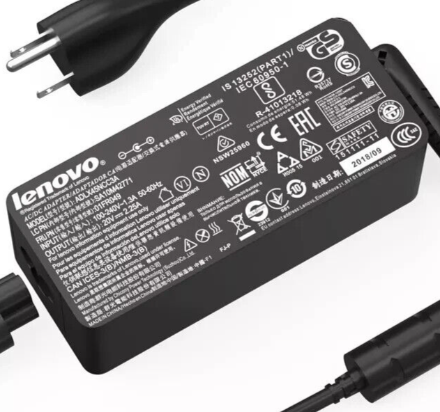 OEM 45W 20V 2.25A Charger for Lenovo Thinkpad A475 X240 X250 T440 T450 ...