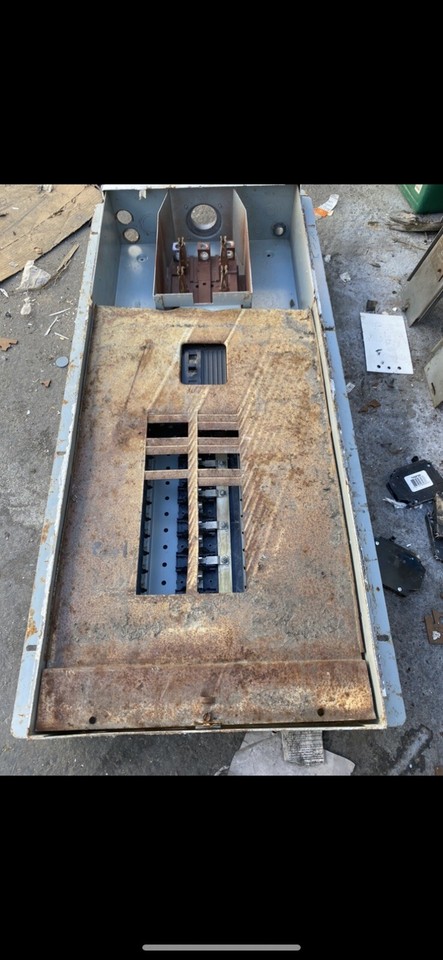 GE DEAD FRONT COVER 200A 120/240V 1 PH 20 SPC LONG 23 1/2 WIDE 13 1/2 | eBay