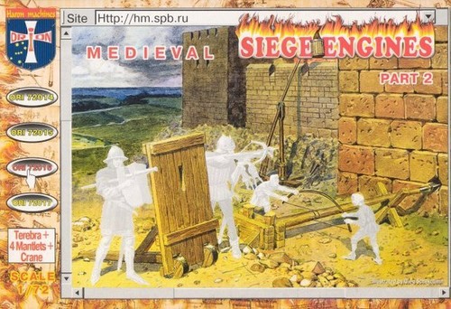 172 Medieval Siege Engines Part 2 Orion/Haron 72016 Plastic Model kit ...