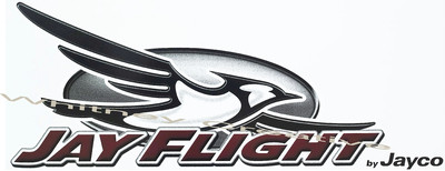 Jayco "JAYFLIGHT" Newer Style Decal Vinyl Rv Trailer Graphic Logo 39.5 ...