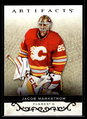Jacob Markstrom 2021 Upper Deck Artifacts Rose Gold Card #46 | eBay