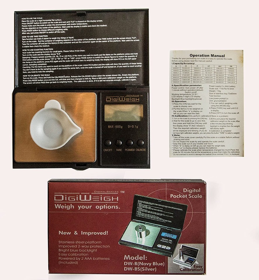 DIGITAL HOME COIN SCALE Professional Weighing Machine Weigh Precious ...