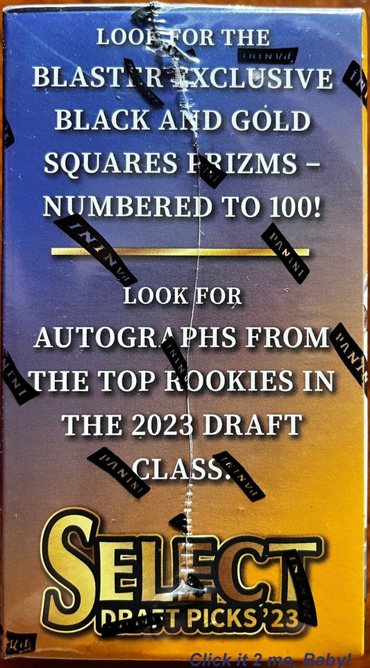 2023 PANINI SELECT DRAFT PICKS Collegiate Football Blaster Box 30 Cards ...