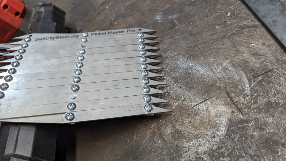 Picket Master Pro 12 point The Equal Spacing Layout Tool. | eBay