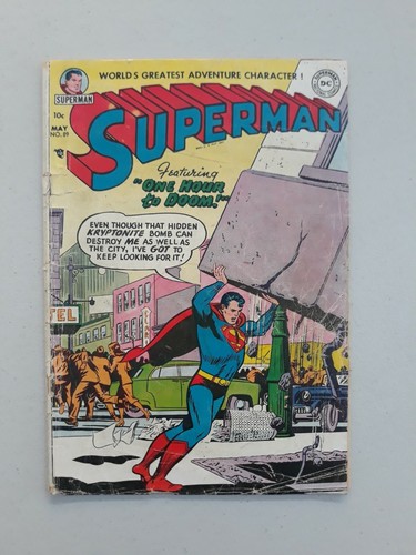 Superman 89 DC Comics 1954 | eBay