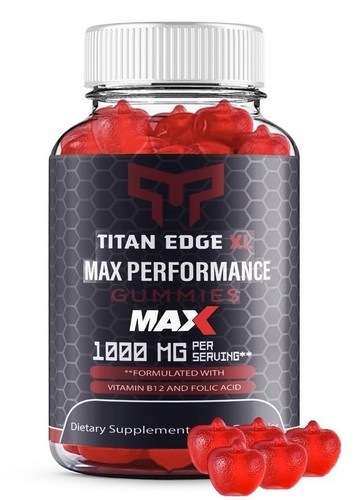 (1 Pack) Titan Edge XL Max Gummies TitanEdge XL Max Performance ...