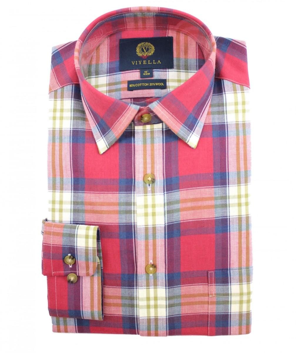 Viyella Blouses Viyella Tailored Fit Long Sleeve Shirts: Made In
