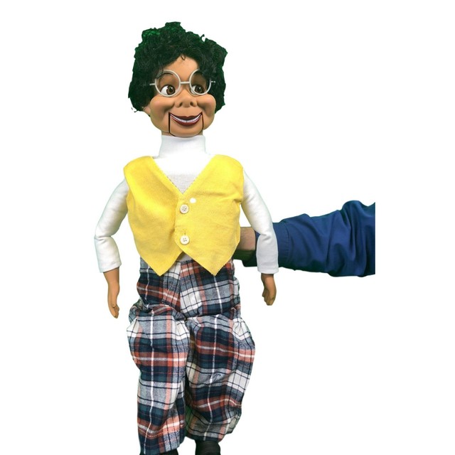 Lester Deluxe Upgrade Ventriloquist Dummy Doll Puppet With Moving Eyes ...