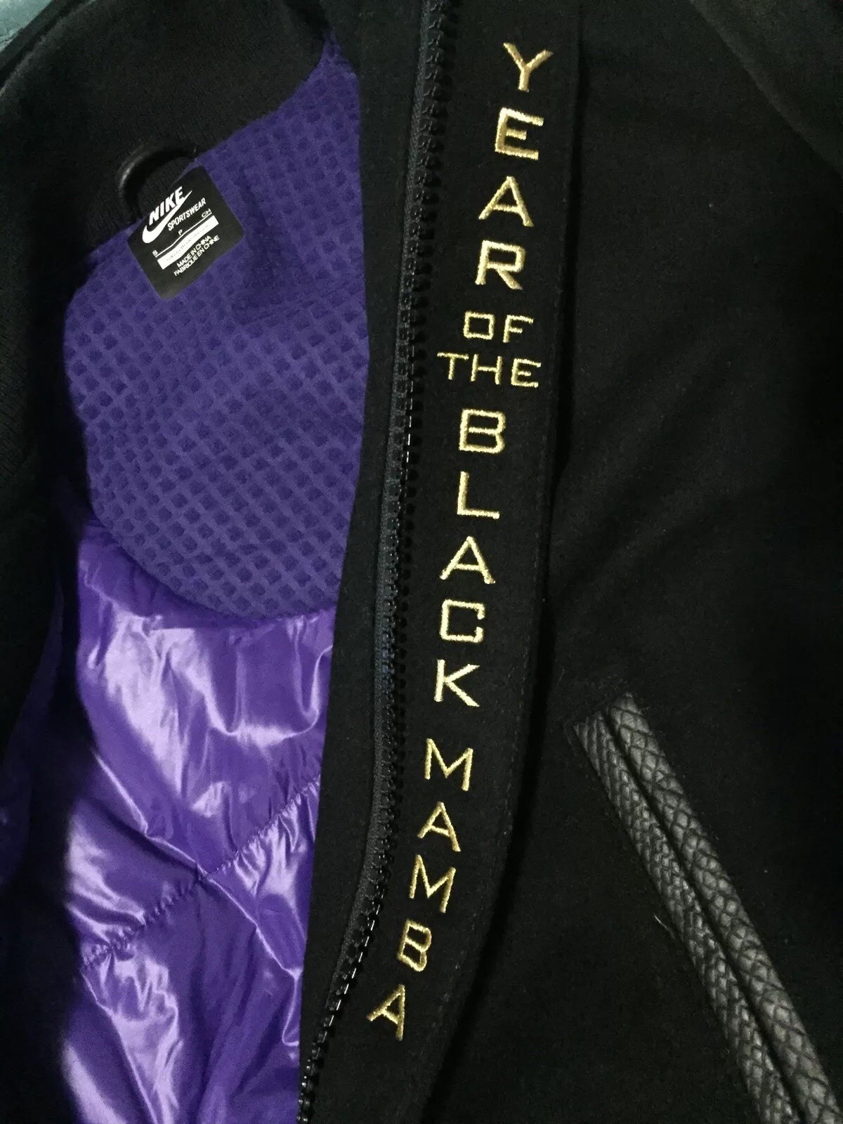 Nike KOBE Black Mamba Day GOLD Leather Wool Destroyer… - Gem