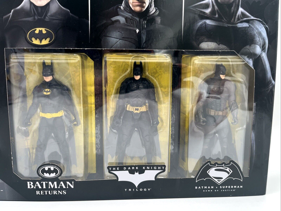 DC Comics Batman 85th 3-Pack Limited Edition Figure Set Returns Dark ...