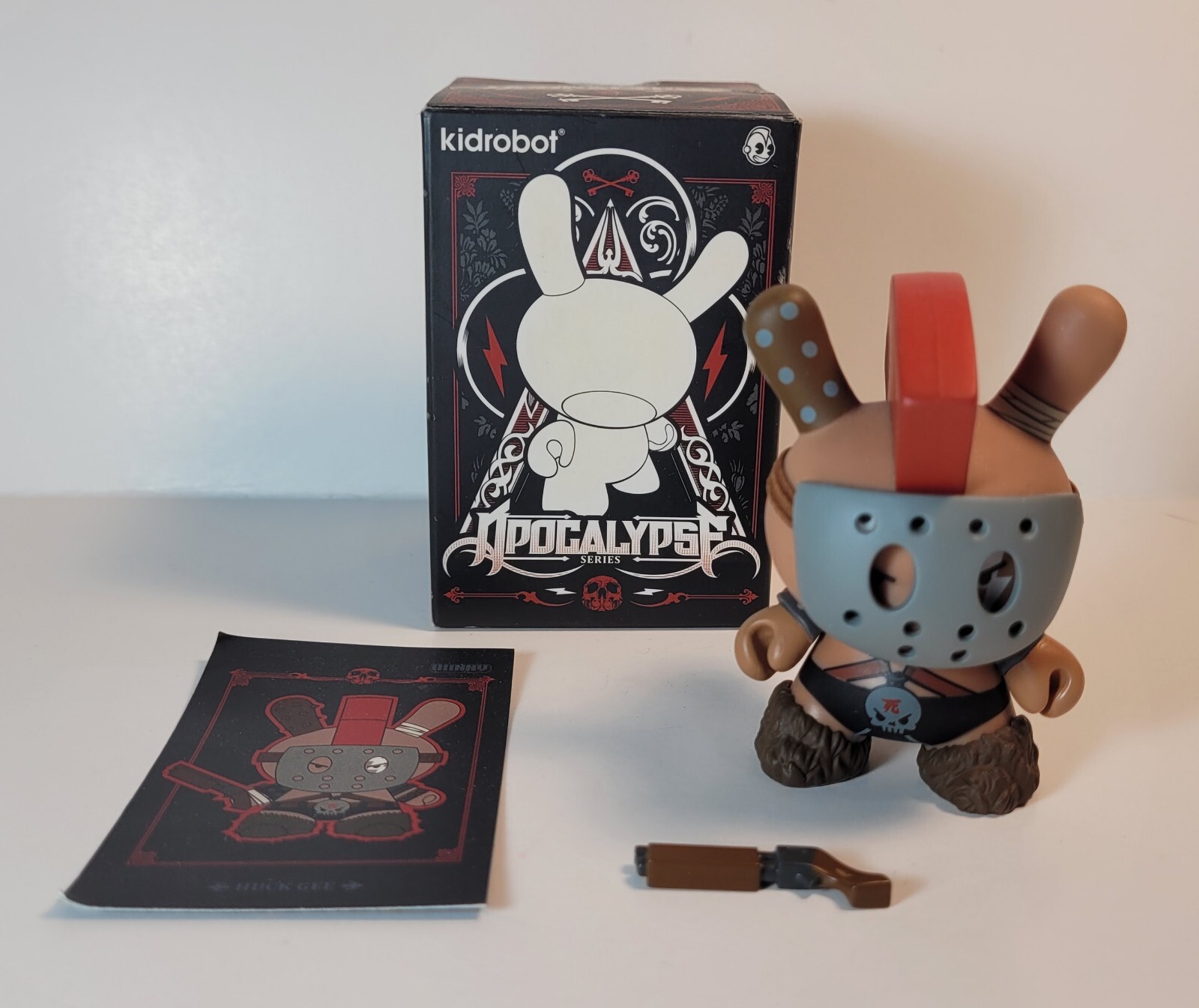 Kidrobot Dunny Apocalypse - Huck Gee - 2012 - Road Warrior | eBay