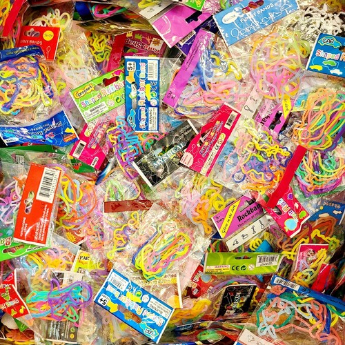 NEW 5 Packs = 60 Individual Pieces Assorted Silly Bands Rubber Band ...