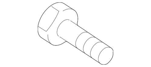 Genuine Nissan Knuckle Mount Bolt 081B4-2355M | eBay