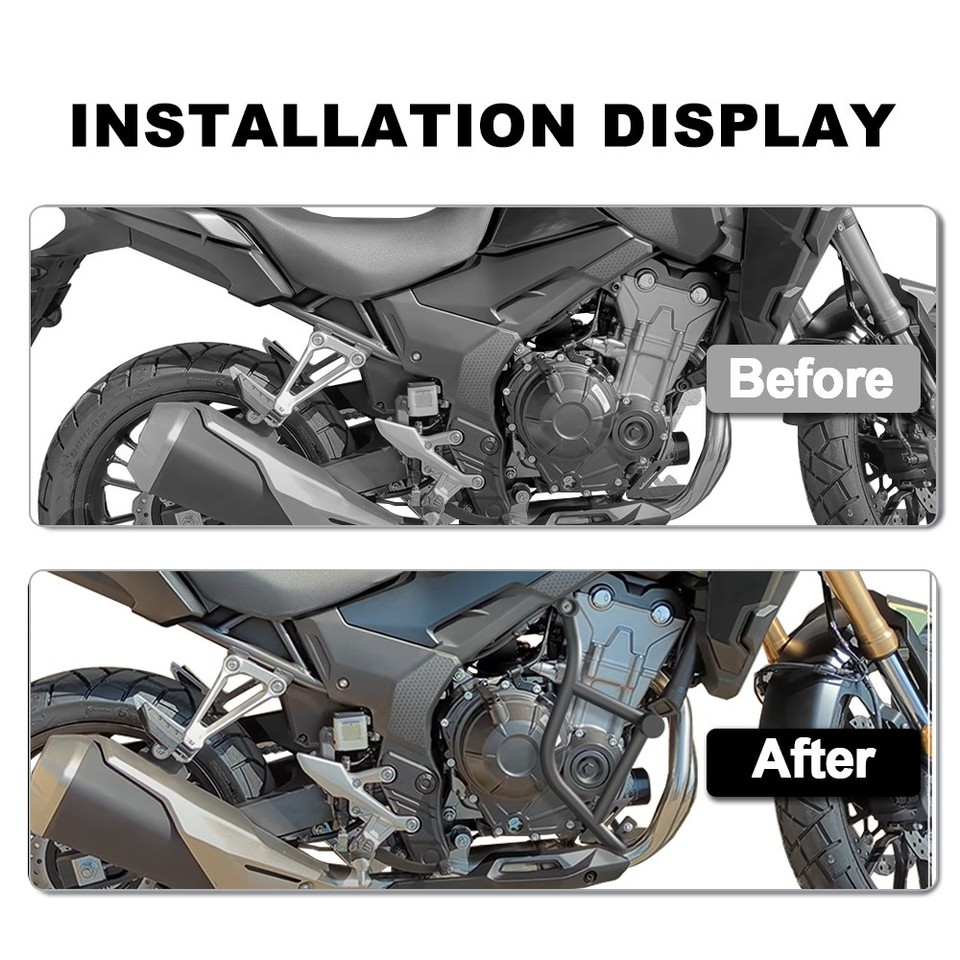 Motorcycle Crash Bar Crash Cage Engine Guard Fit For HONDA CB500X 2019 ...