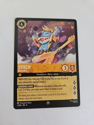Stitch - Rock Star 3/204 Fabled Regular | eBay