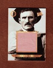 2025 Pieces of the Past Wyatt Earp not Deacon Jim Miller Fabric Relic ...
