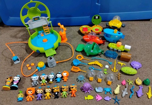 2012 Octonauts Toys Lot: Launch & Explore Octo-lab Gup-E Gup-D Gup-C ...