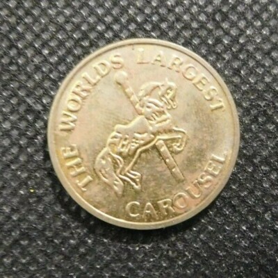 THE WORLD'S LARGEST CAROUSEL THE HOUSE ON THE ROCK TOKEN! e519XUX | eBay