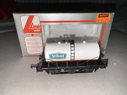 Lima OO 305641W St Ivel Milk Tank Wagon 6 Wheeler Model Railway Boxed ...