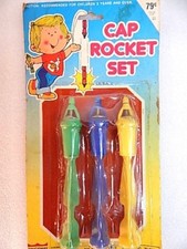 Cap Bomb Grenade Rocket Metal Toy Paper/plastic Gun Caps Retro Vtg ...