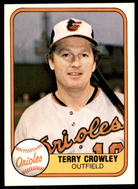 1981 Fleer - #190 Terry Crowley for sale online | eBay